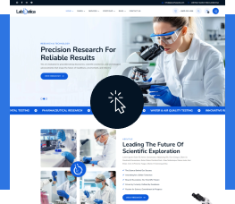 landing – Labstica – Laboratory & Science Research WordPress Theme